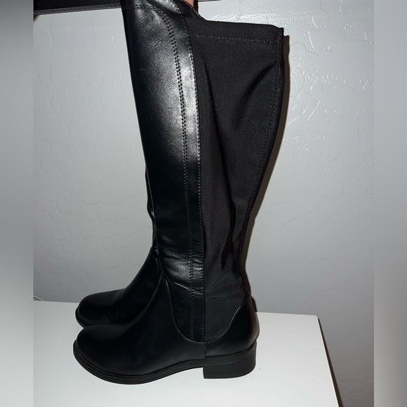 Soda | Shoes | Black Elasticized Back Shaft Riding Boots | Poshmark